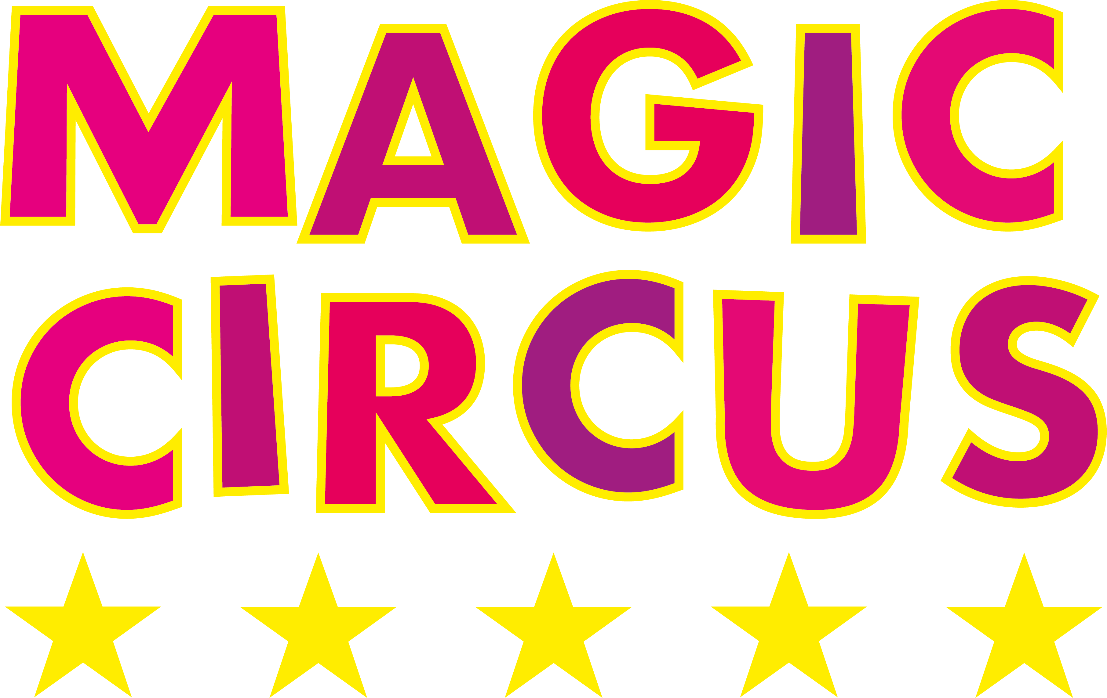 Circusbruiloft voor onze Jofri en Brenda - Magic Circus